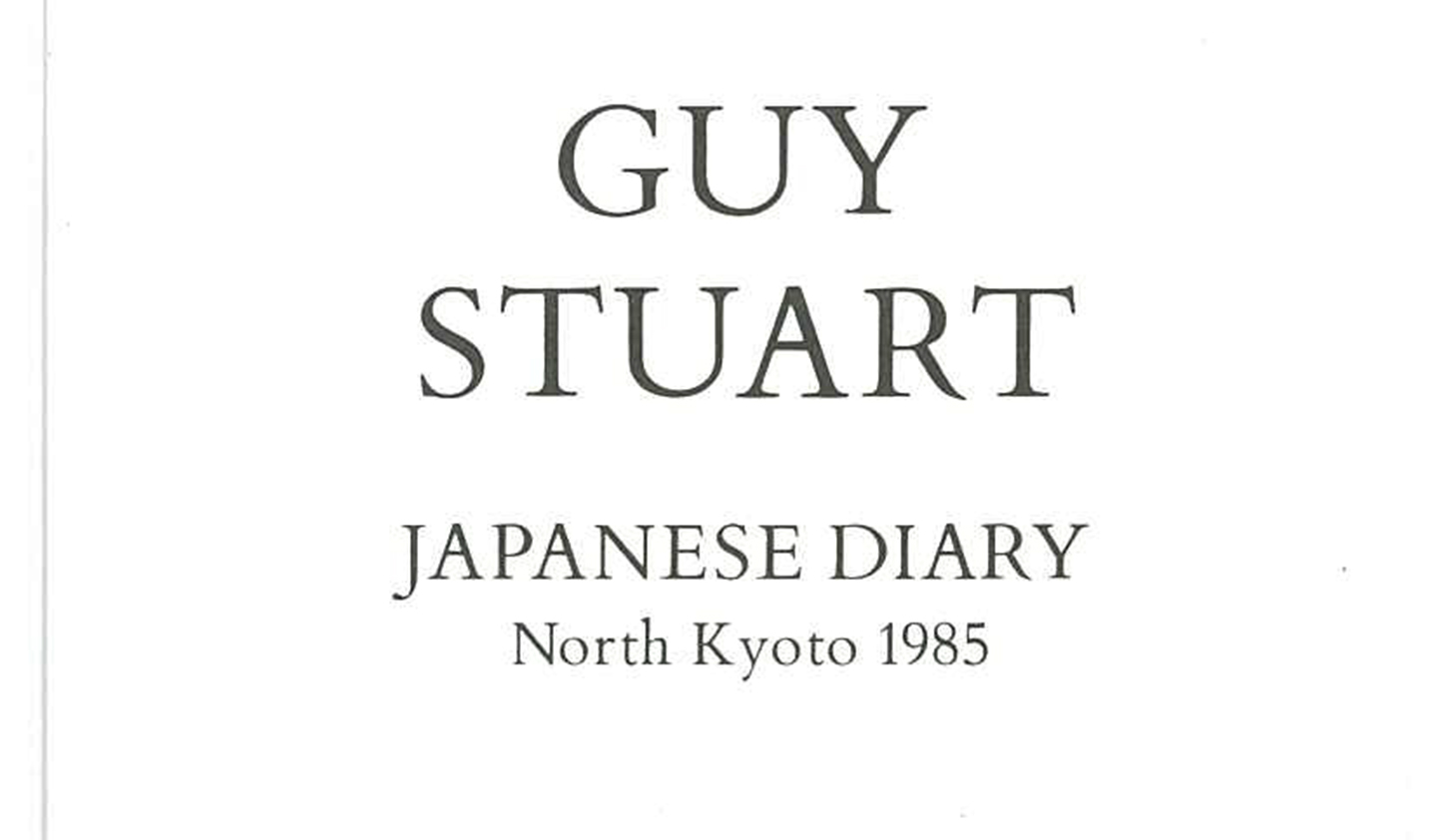 Guy Stuart: Japanese Diary (Drawings from North Kyoto) – ACCA