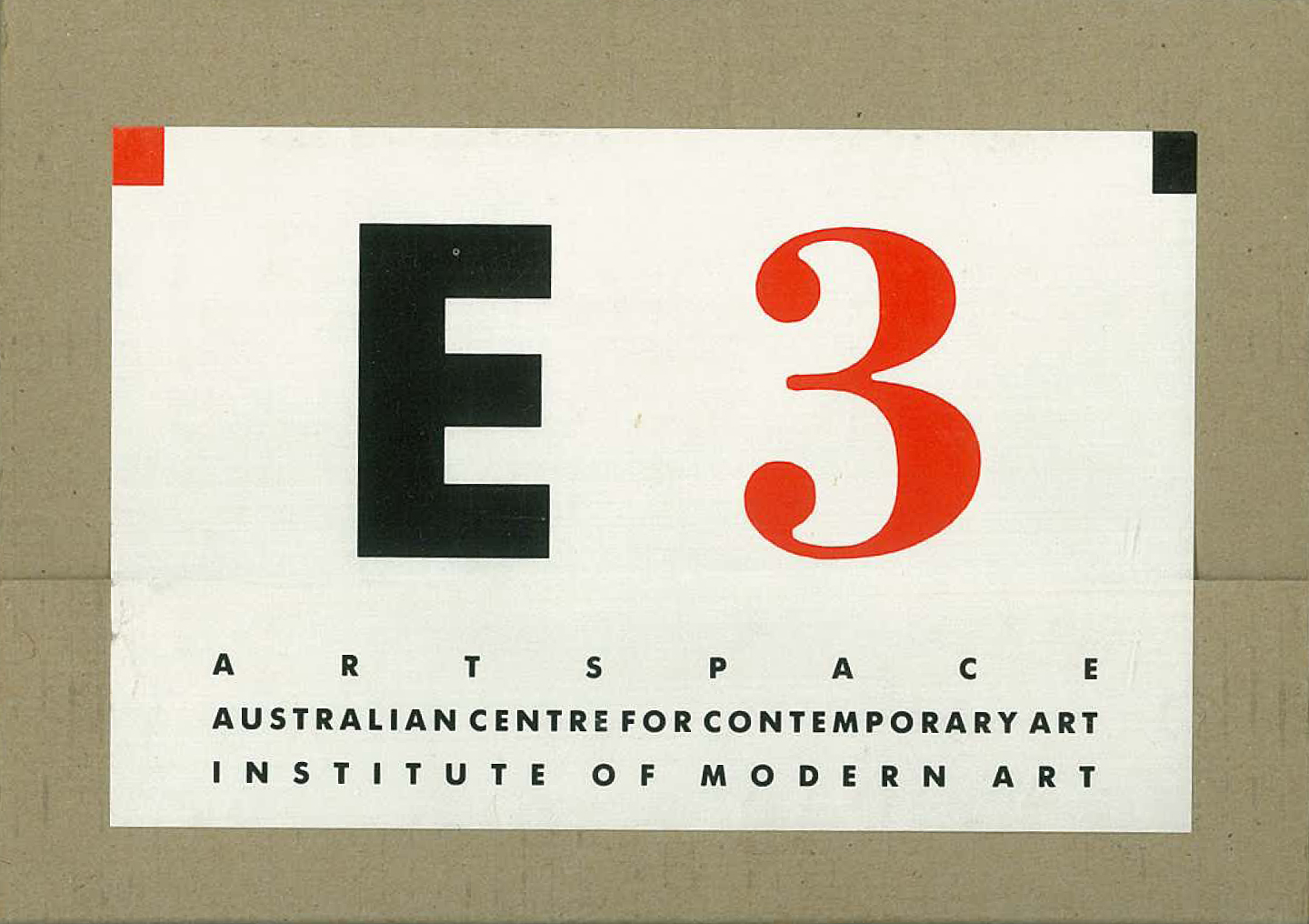 E.3 European Installation Art – ACCA