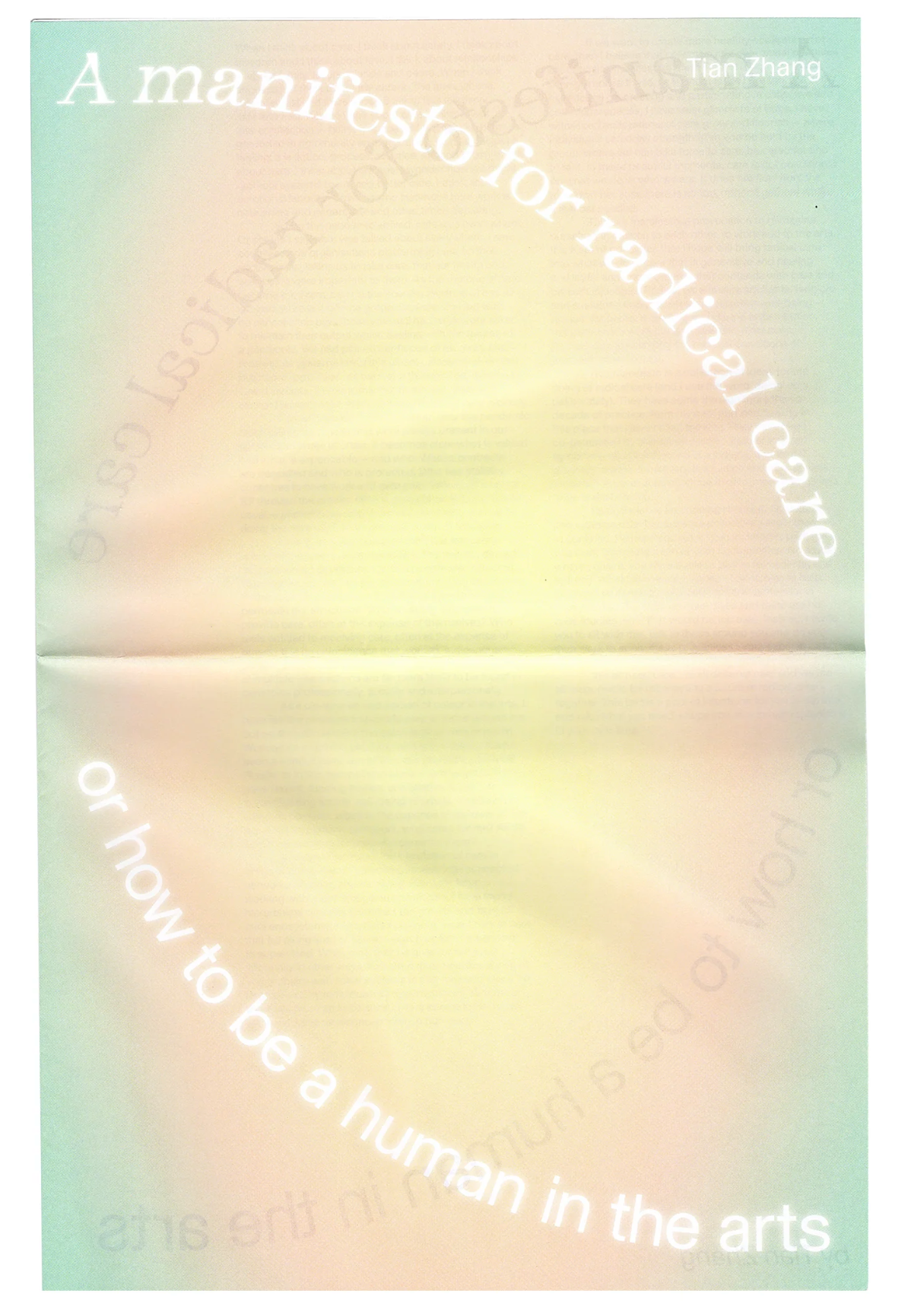 A Manifesto for Radical Care – ACCA