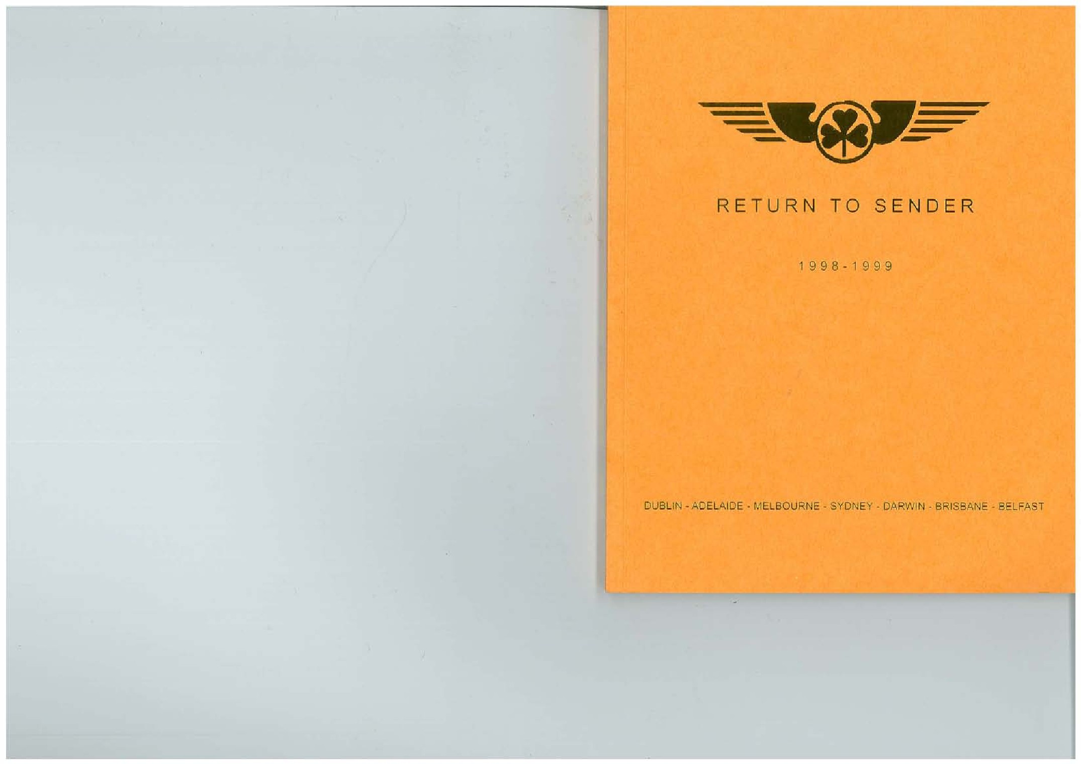 Return to Sender: An Exhibition of Contemporary Irish Art via Air Mail ...